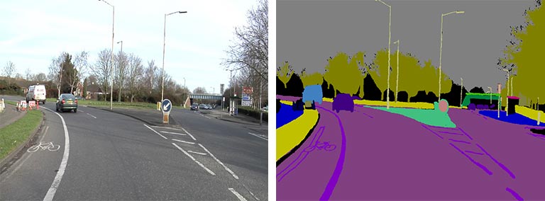 Semantische Segmentierung - MATLAB & Simulink
